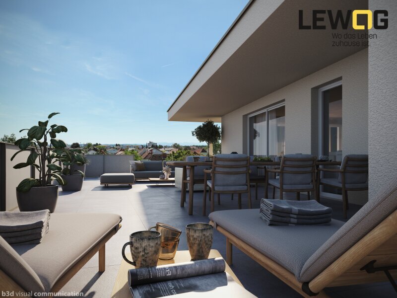 FROHES WOHNEN ! B13 - 111 m² DG-Wohnung mit großem Balkon - immobilien ...