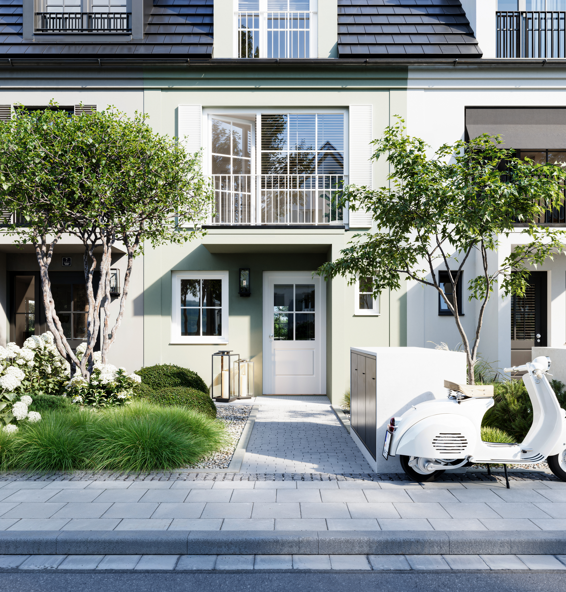 Stilvolles Stadthaus mit vier Schlafzimmern - immobilienmarkt ...
